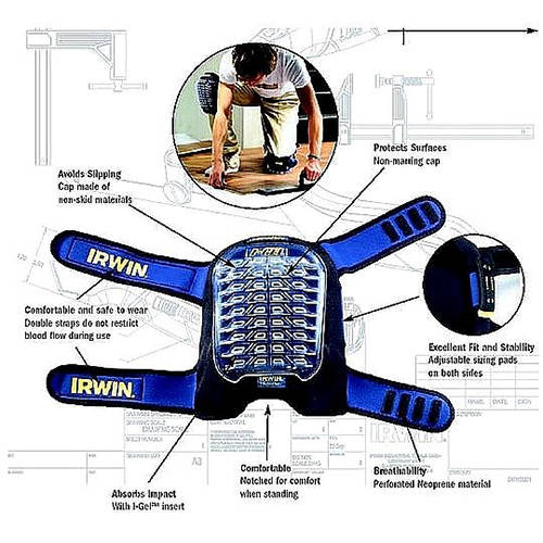 מגיני ברכיים עם ג'ל IRWIN | 010610201 | מגיני ברכיים עם ג'ל IRWIN מגיני ...